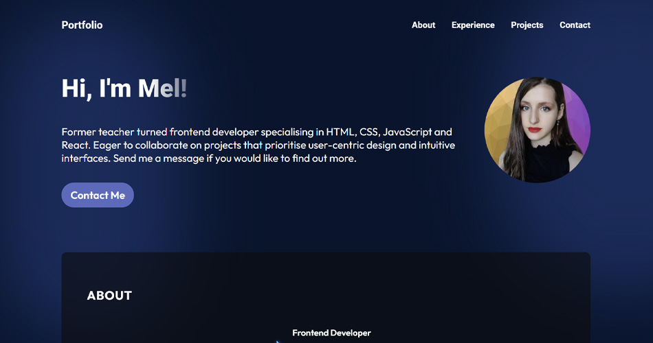 Mel Muhina Portfolio